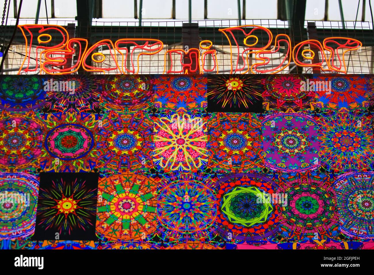 London, UK. 26th Aug, 2021. British artist Chila Burman´s latest art ...