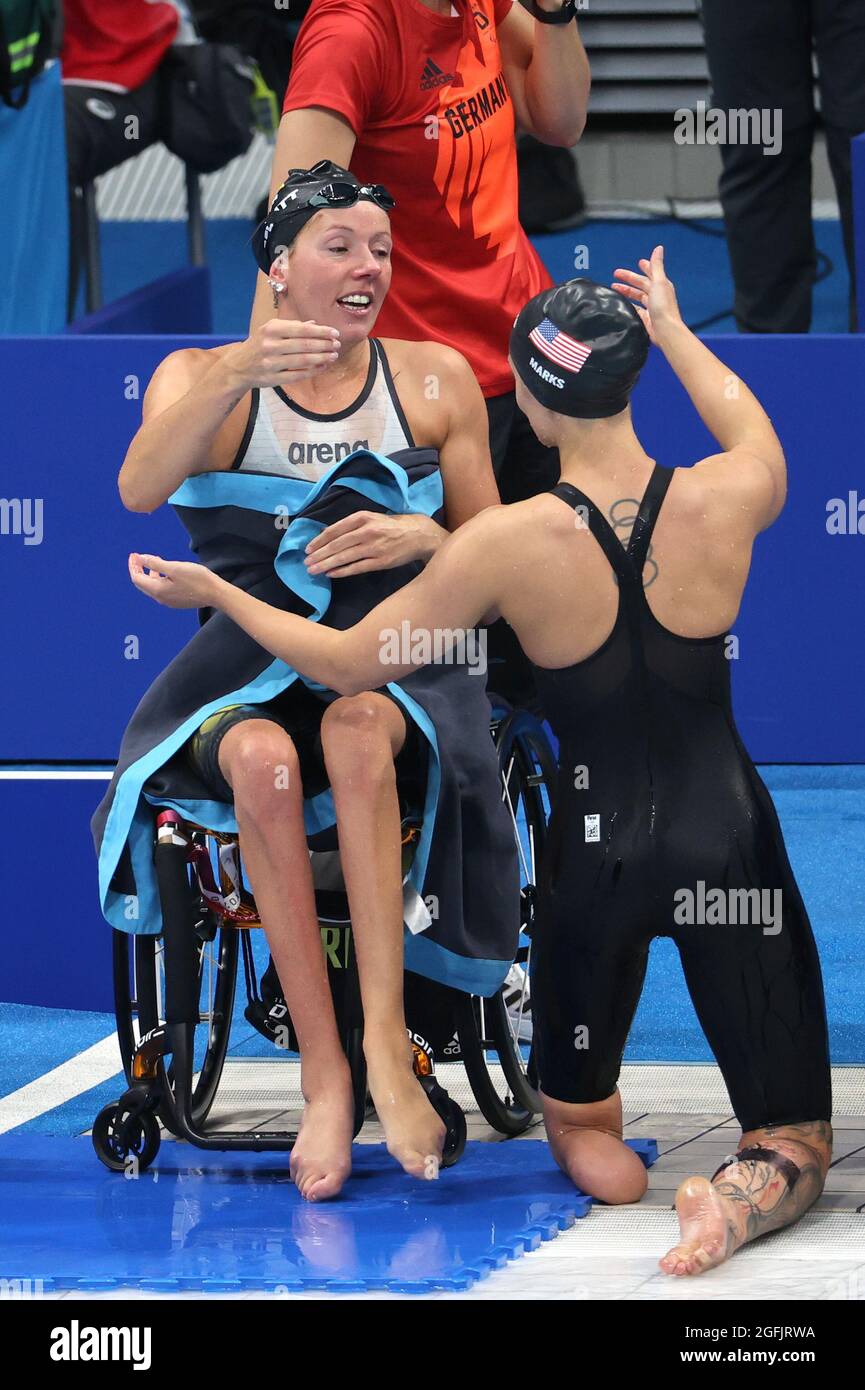 Tokyo, Japan. 26th Aug, 2021. Paralympics: Para swimming, final, women ...