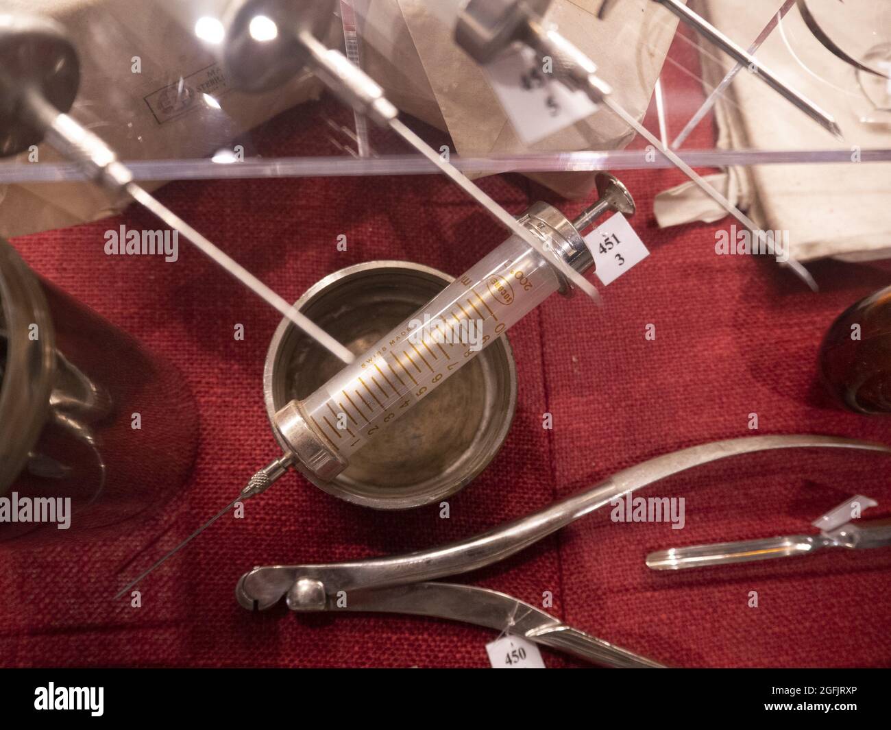 first world war medical tool instrument detail Stock Photo - Alamy
