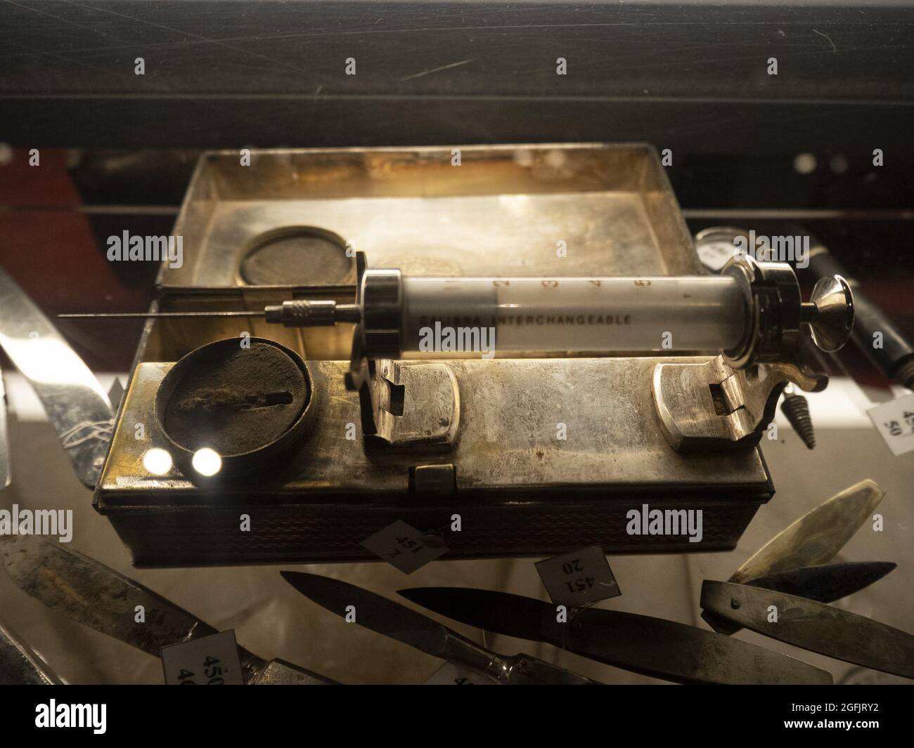 Detail Of Antique Medical Tools High Resolution Stock Photography and ...