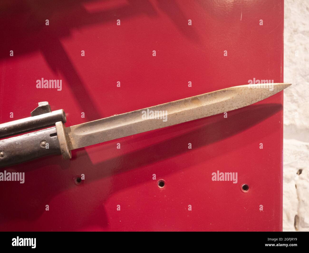 first world war wwi bayonet gun detail Stock Photo - Alamy