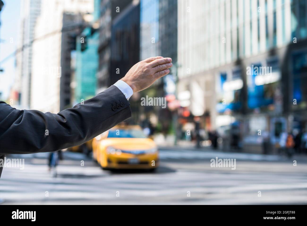 Calling a cab hi-res stock photography and images - Alamy