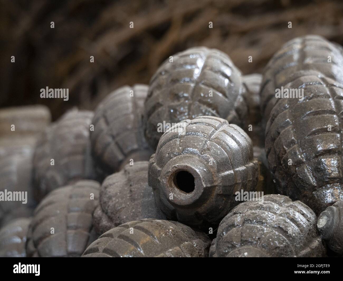 first world war wwi bomb detail Stock Photo - Alamy