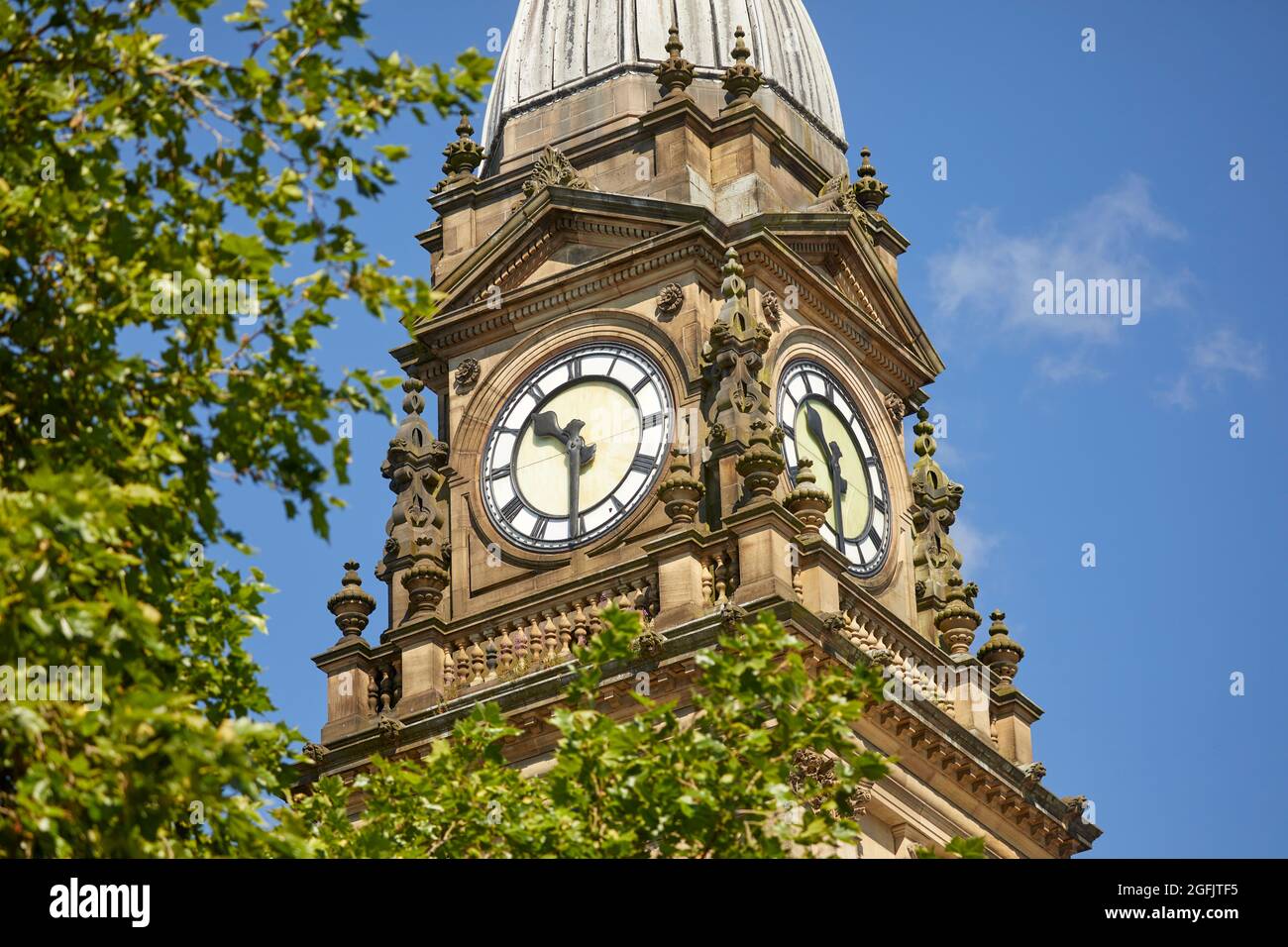 Town Centre Bolton, Lancashire Bolton Town Hall clock tower Grade II ... Town Centre Bolton, Lancashire Bolton Town Hall clock tower Grade II ...