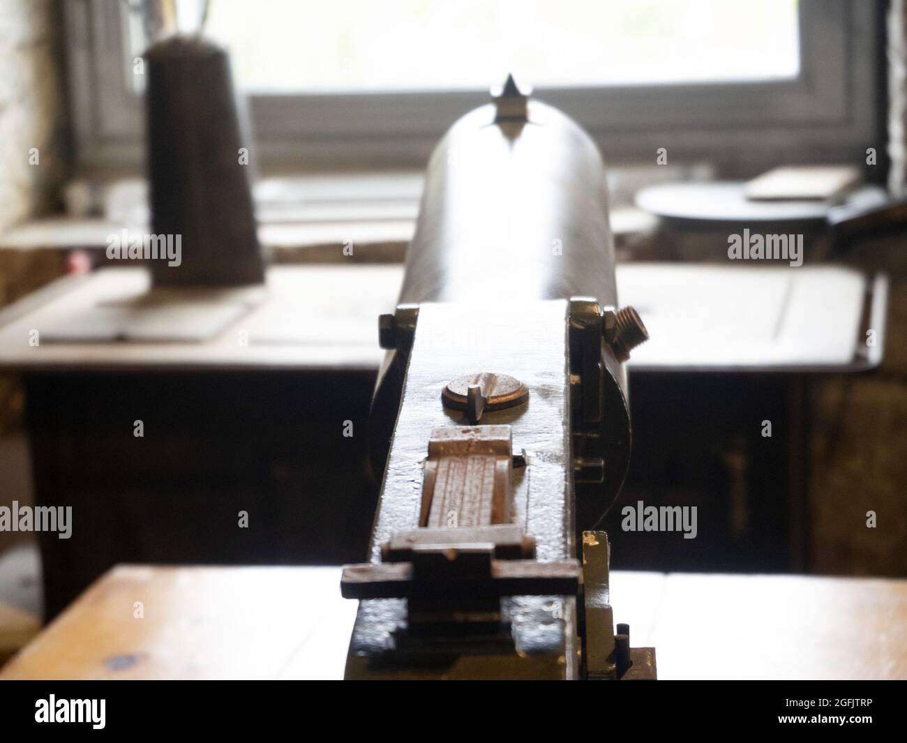 first world war wwi pistol maching gun Stock Photo - Alamy