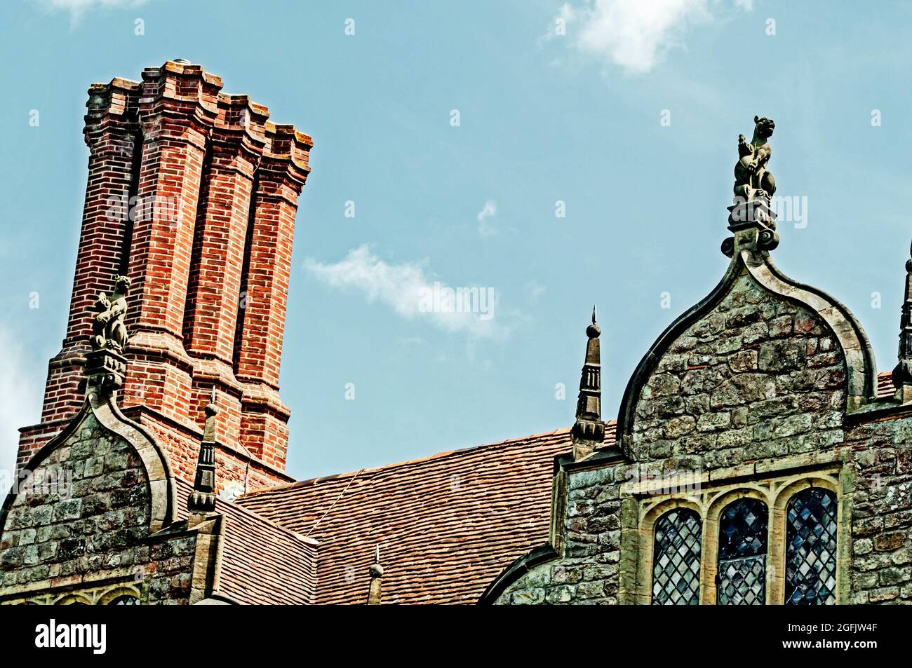 Knole House (Kent, England): Home of the Sackville Family Stock Photo ...