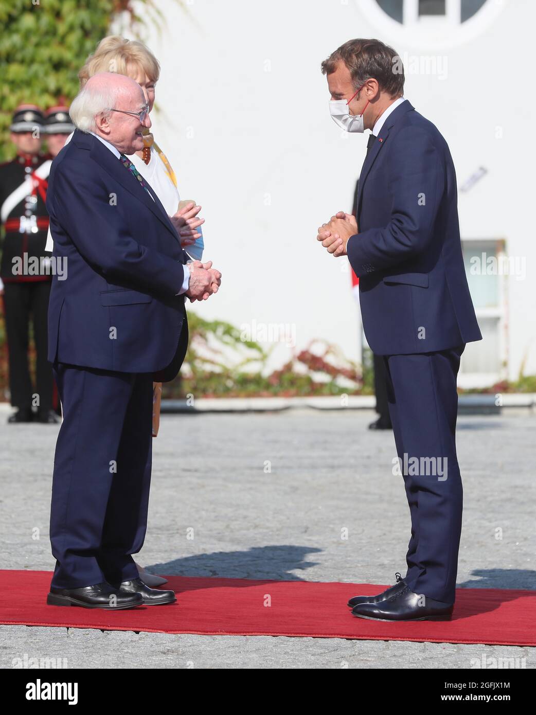 Meet michael higgins aras hi-res stock photography and images - Alamy