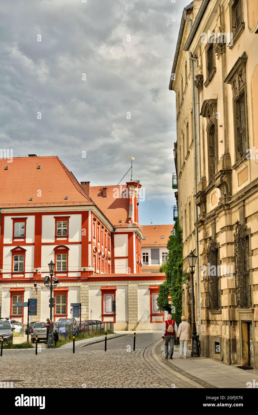 Wroclaw University building, HDR Image Stock Photo - Alamy