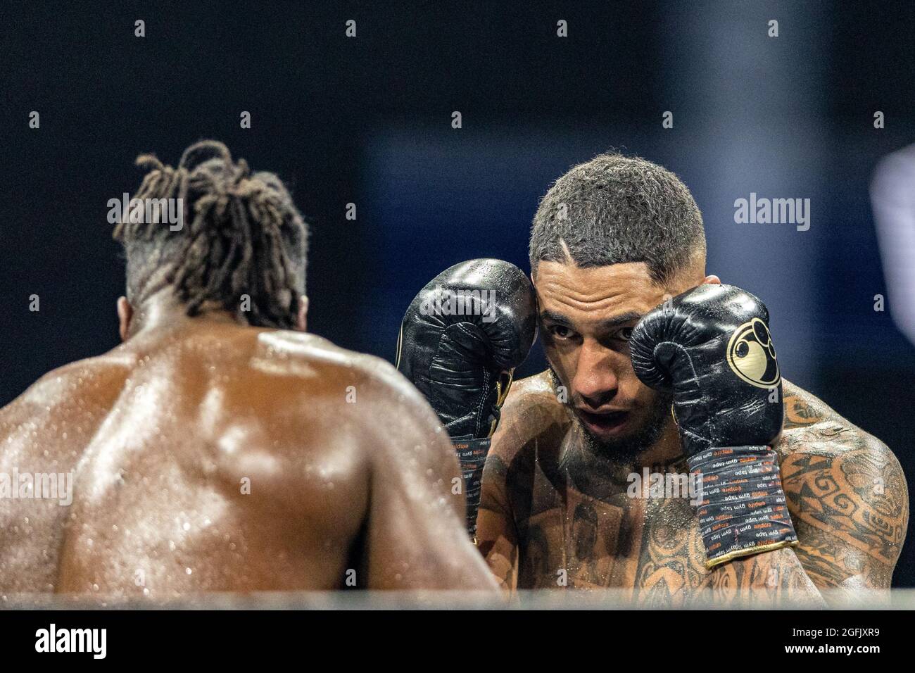 Nantes (north western France), H Arena, March 5, 2021: boxer Tony Yoka ...