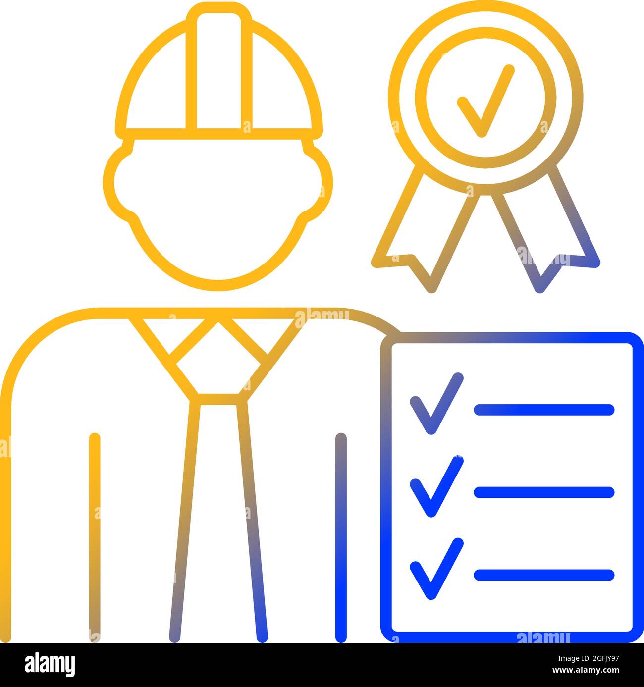 Supervisor production Cut Out Stock Images & Pictures - Alamy