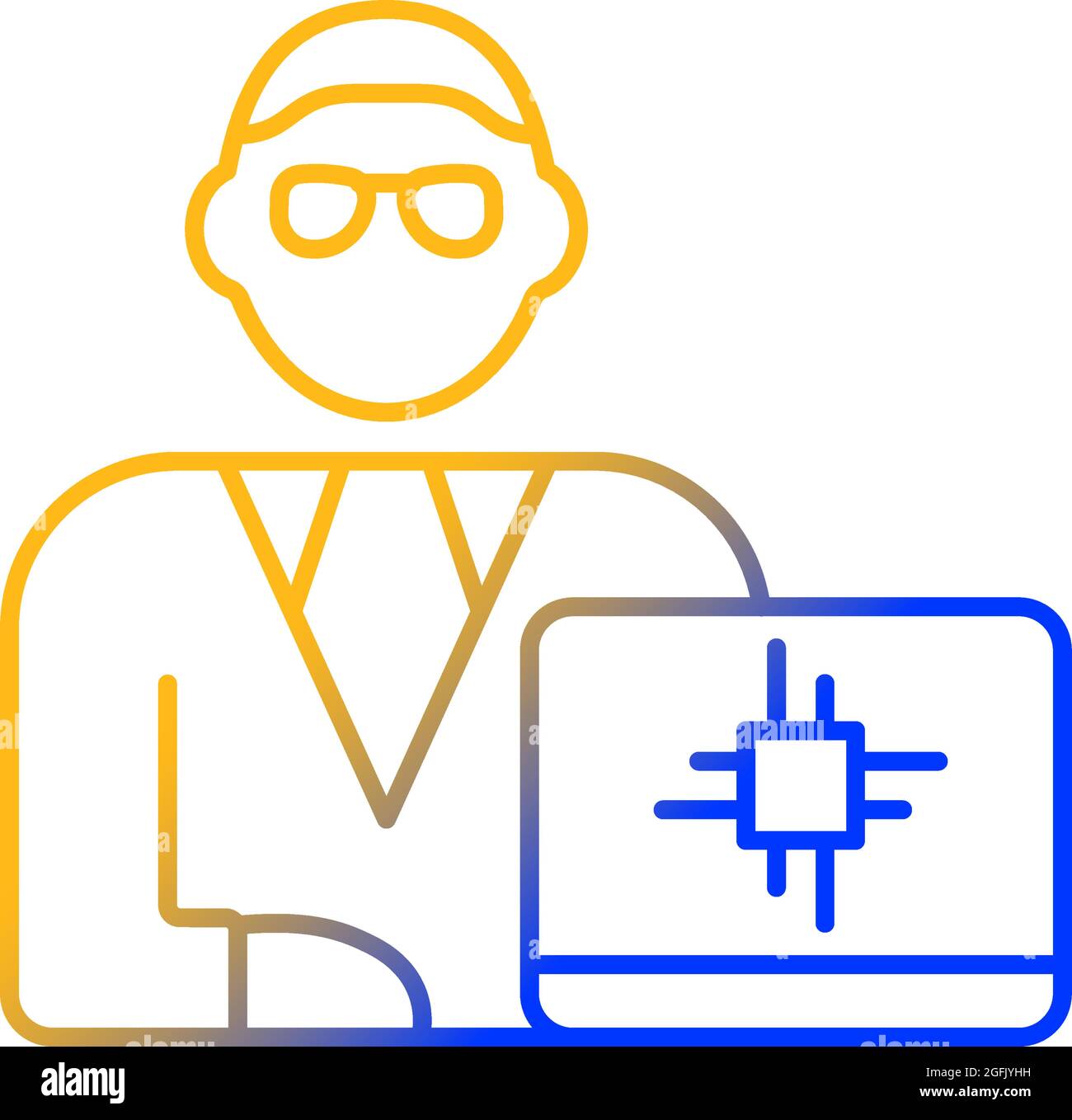 Chief science officer Stock Vector Images - Alamy