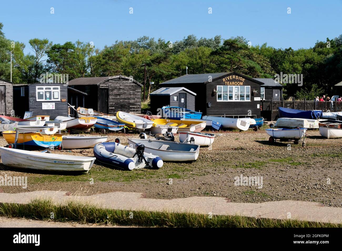 Orford Suffolk Town Quay Stock Photo - Alamy