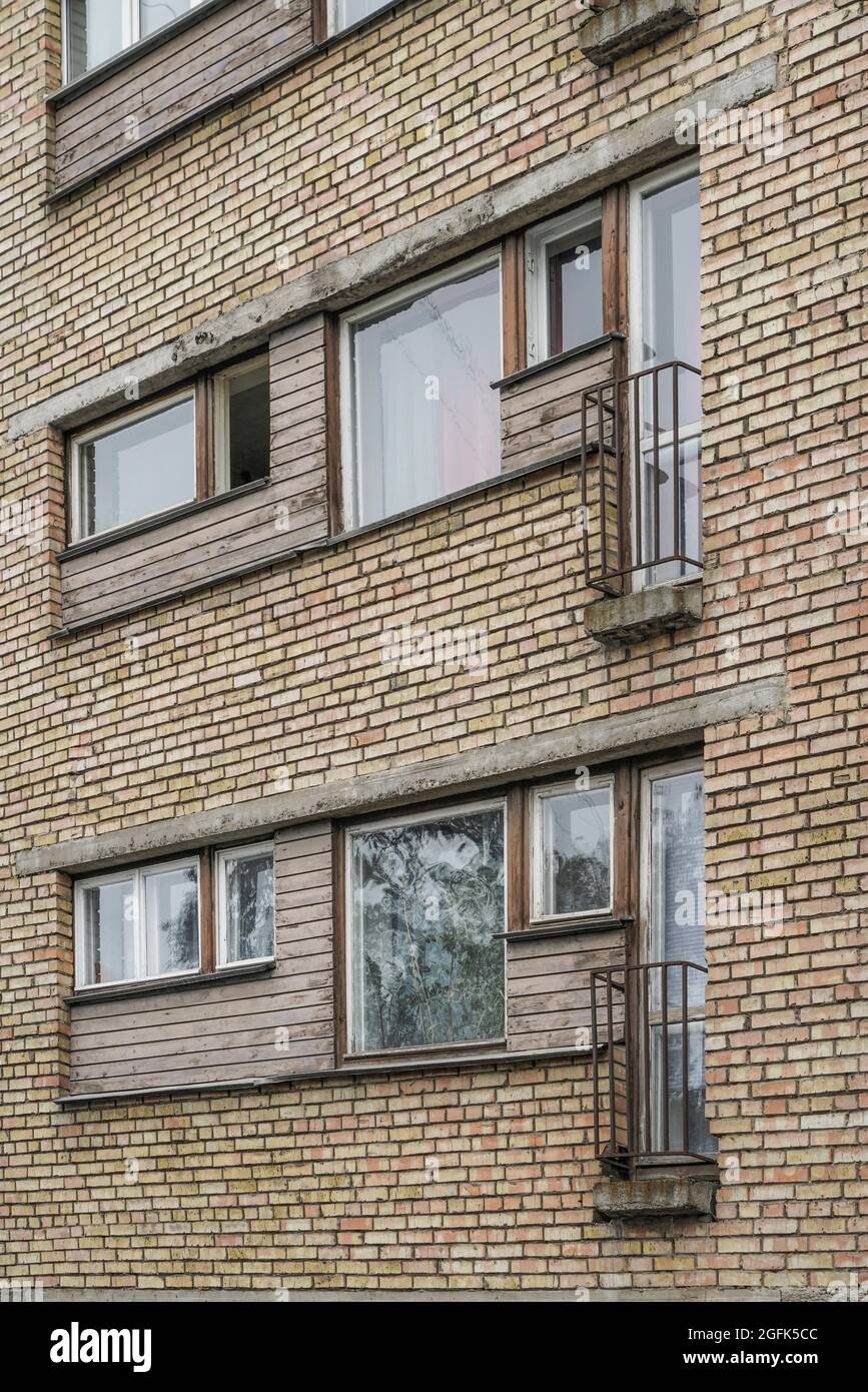 A brick building as a background, outdoor Stock Photo - Alamy