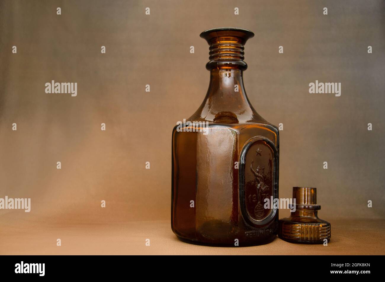 Blank amber glass face hi-res stock photography and images - Alamy