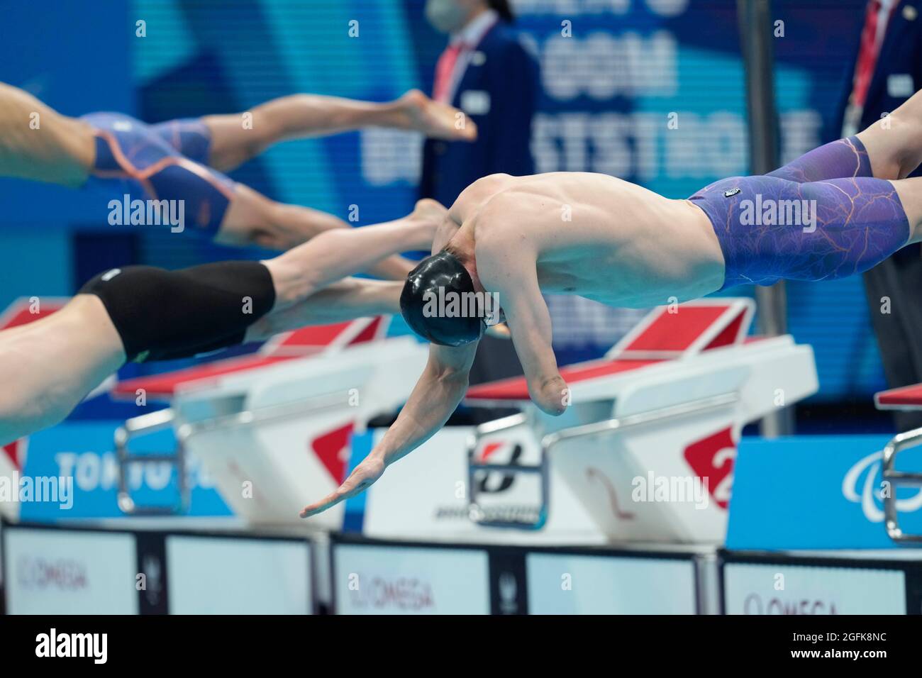 Tokyo, Japan. August 26, 2021: Andrei Kalina from Russia winning gold ...