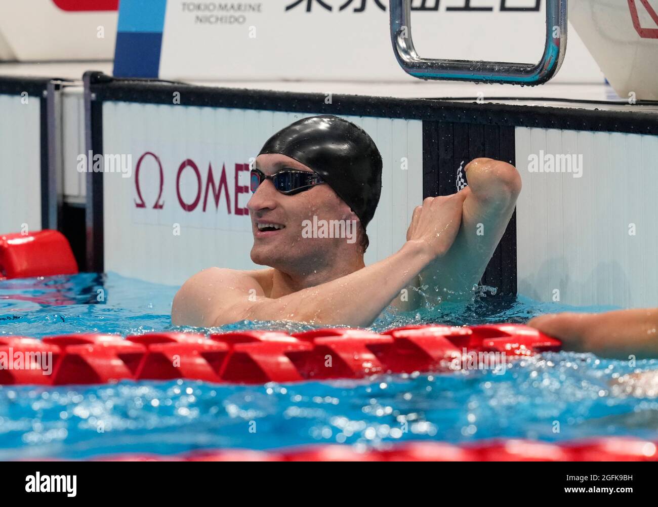 Tokyo, Japan. August 26, 2021: Andrei Kalina from Russia winning gold ...