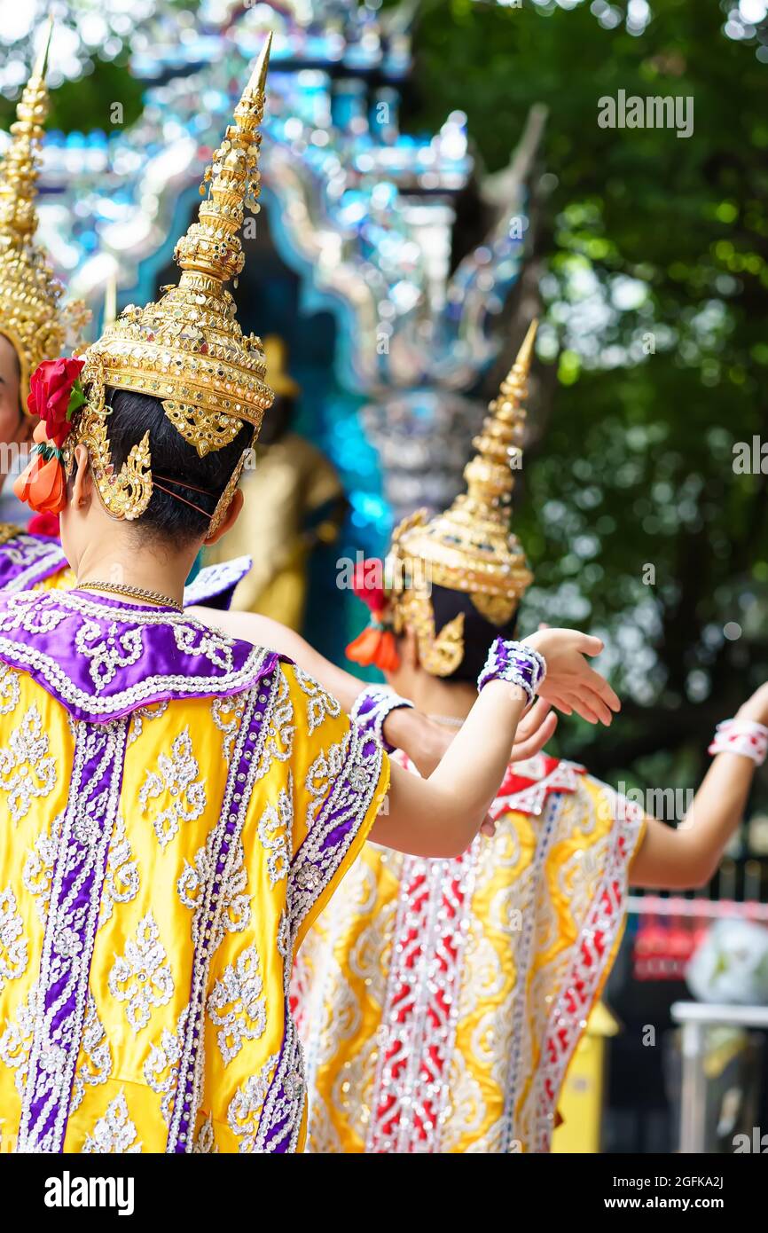 The sacred dancing worship is a belief of the people of Eeast Asia ...