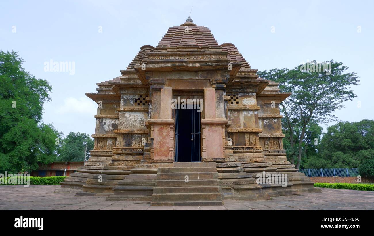 Entrance of Narayanpal Temple, Narayanpal, Chhattisgarh, India. Vishnu ...