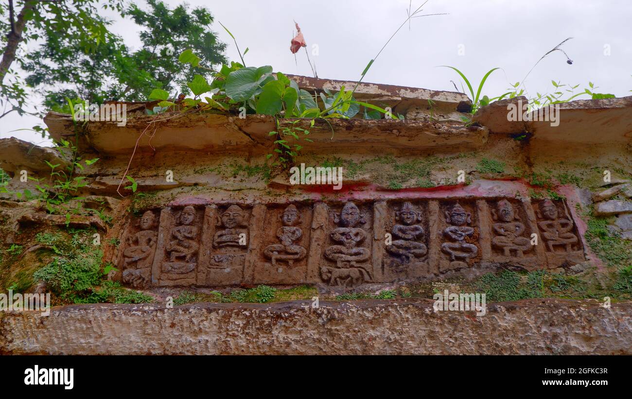 Navagrahas dated 5000. BC, Kanger Valley National Park, Bastar ...