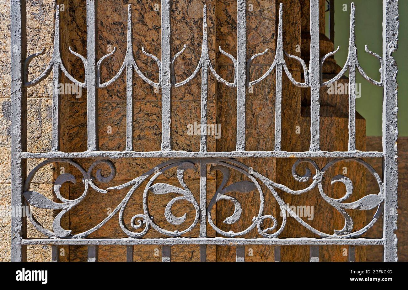 Ancient ornamental grid, Rio de Janeiro, Brazil Stock Photo - Alamy