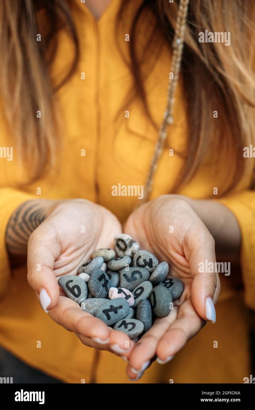 Numerology Numbers Concept. Numerology Calculate Life Path and Destiny ...