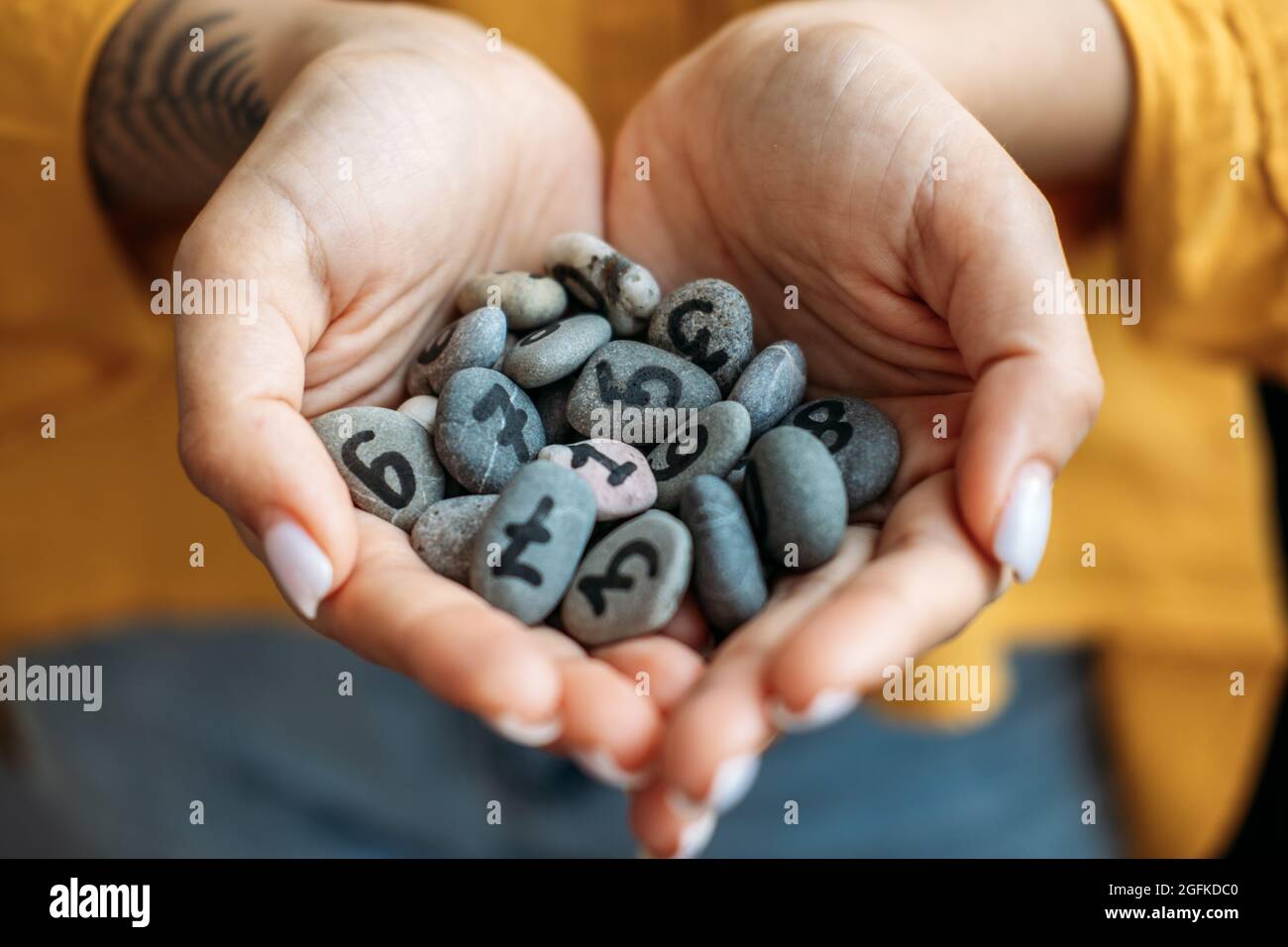 Numerology Numbers Concept. Numerology Calculate Life Path and Destiny ...