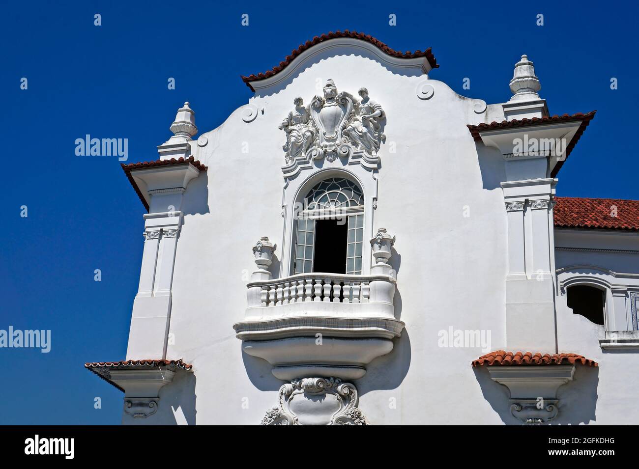 Neocolonial style in architecture, Rio de Janeiro, Brazil Stock Photo ...
