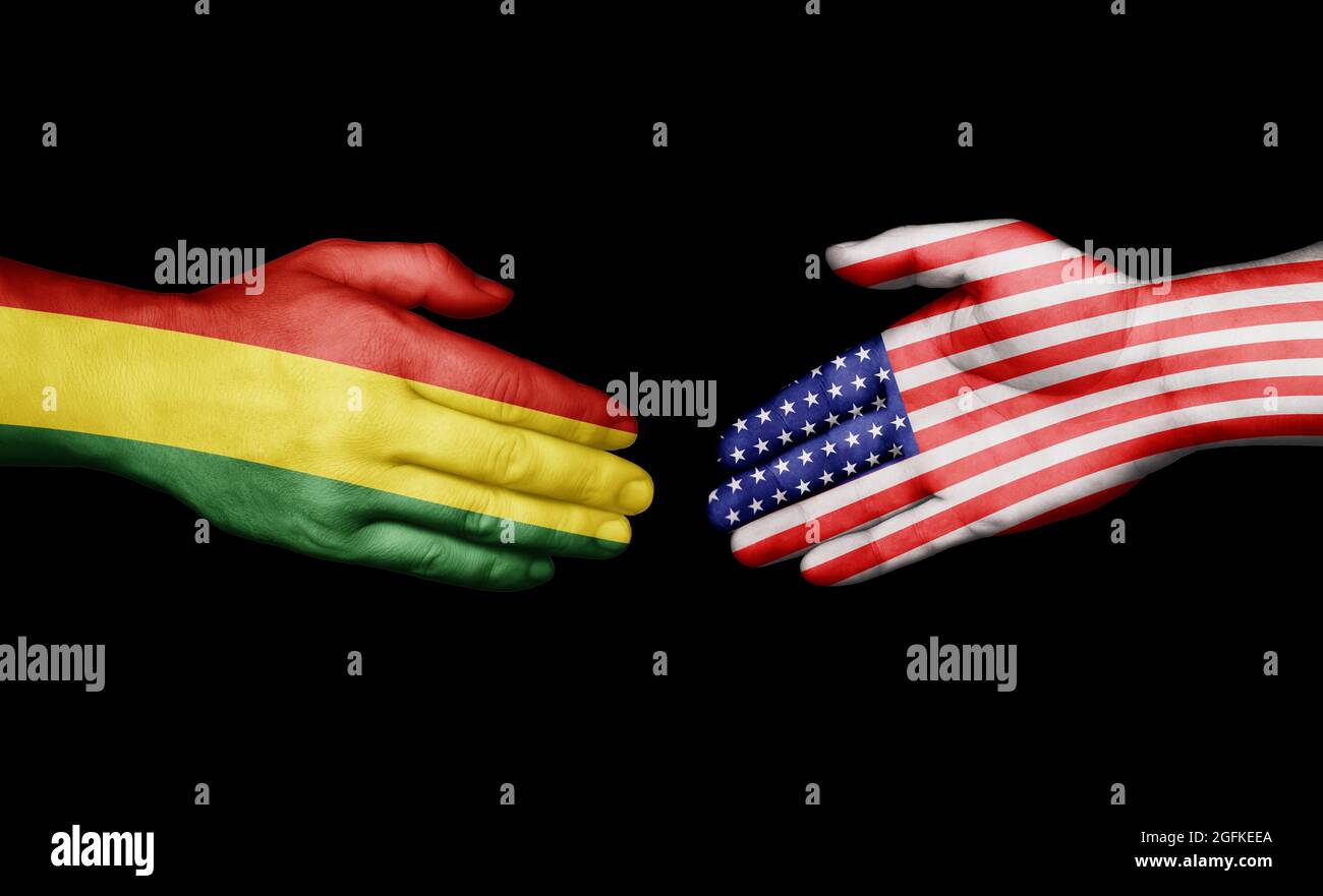 Country handshaking concept Stock Photo - Alamy