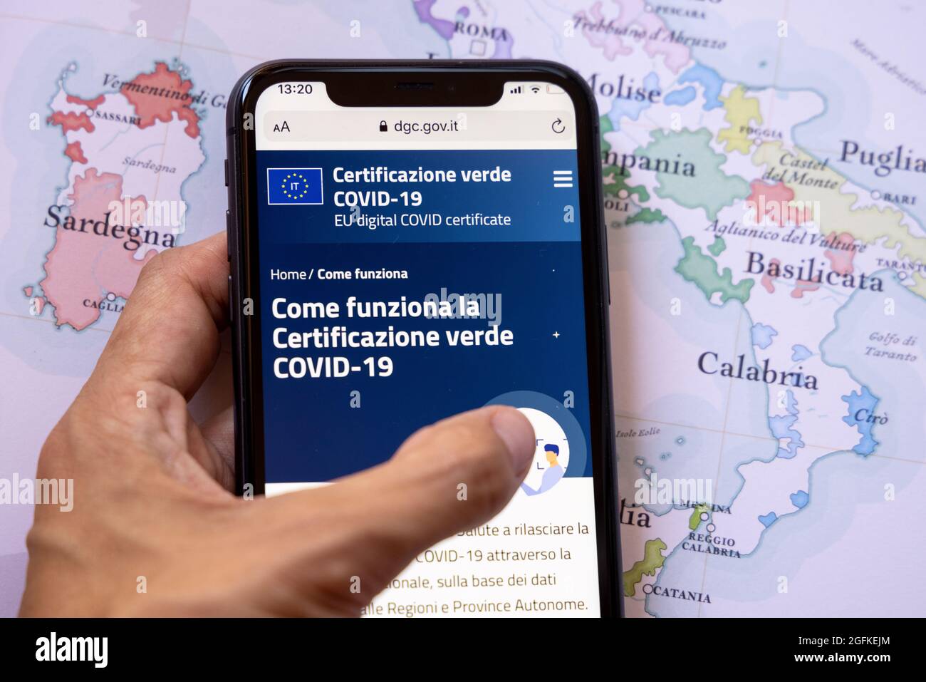 EU Digital certificate Covid-19. Green or Covid Pass. Covid or ...