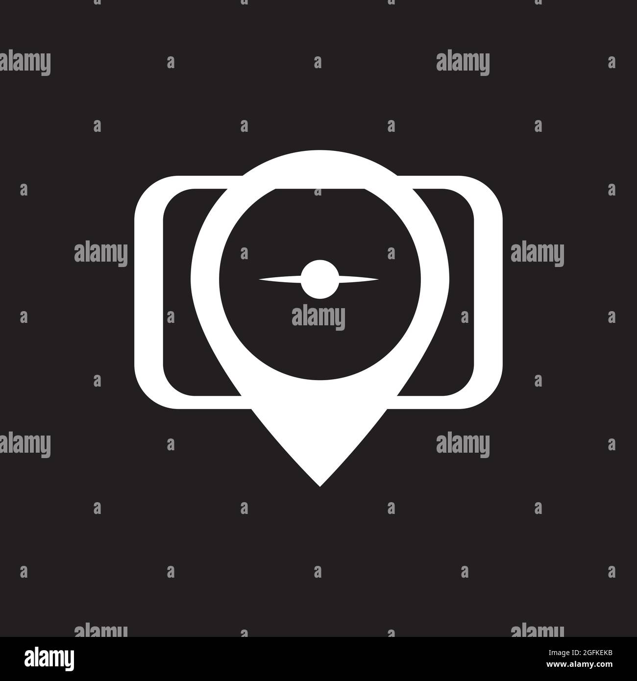 Aerial-photography logo creative modern design vector image Stock ...