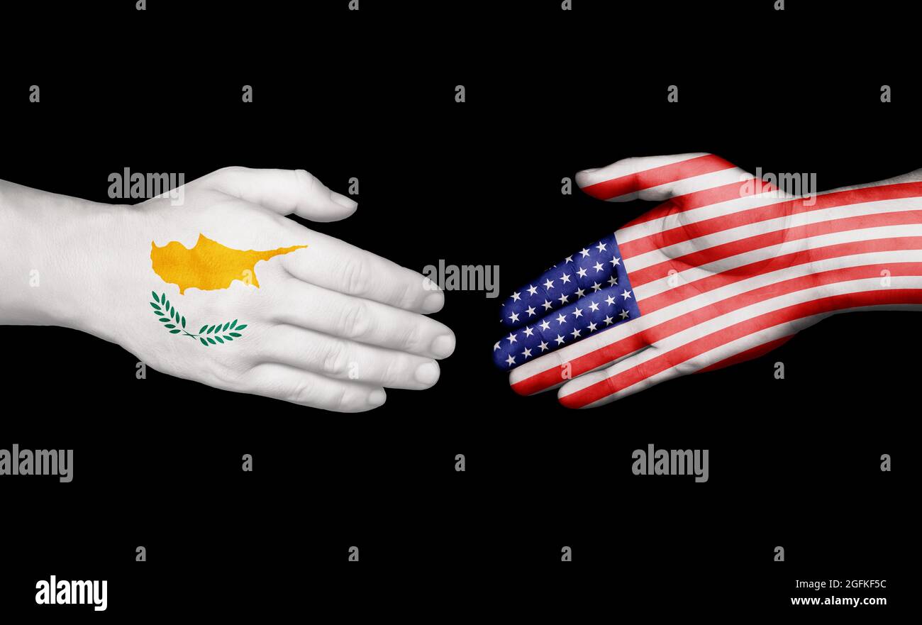 Country handshaking concept Stock Photo - Alamy