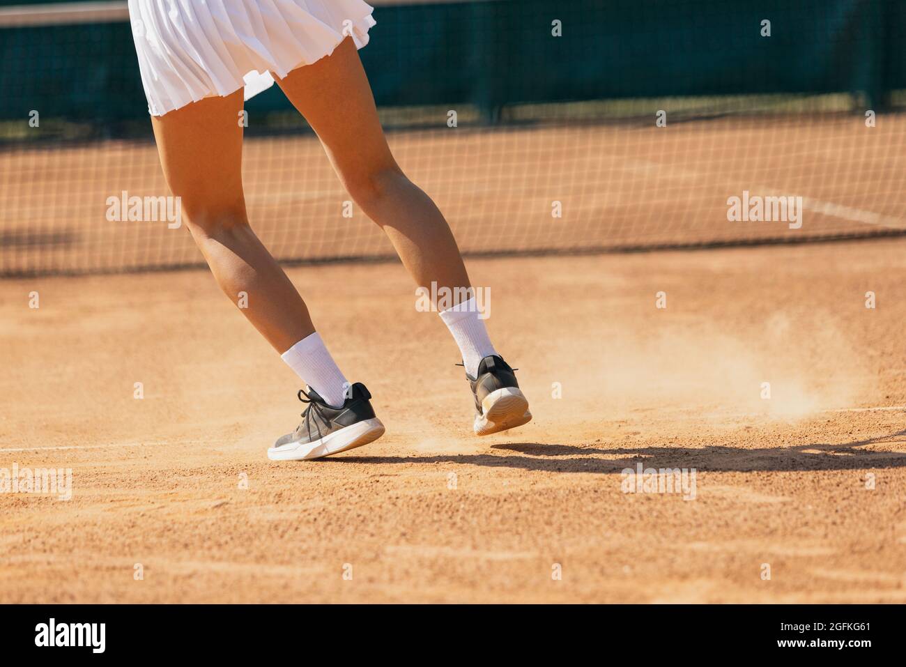 Close up of tennis ball on racket in court hi-res stock photography and ...