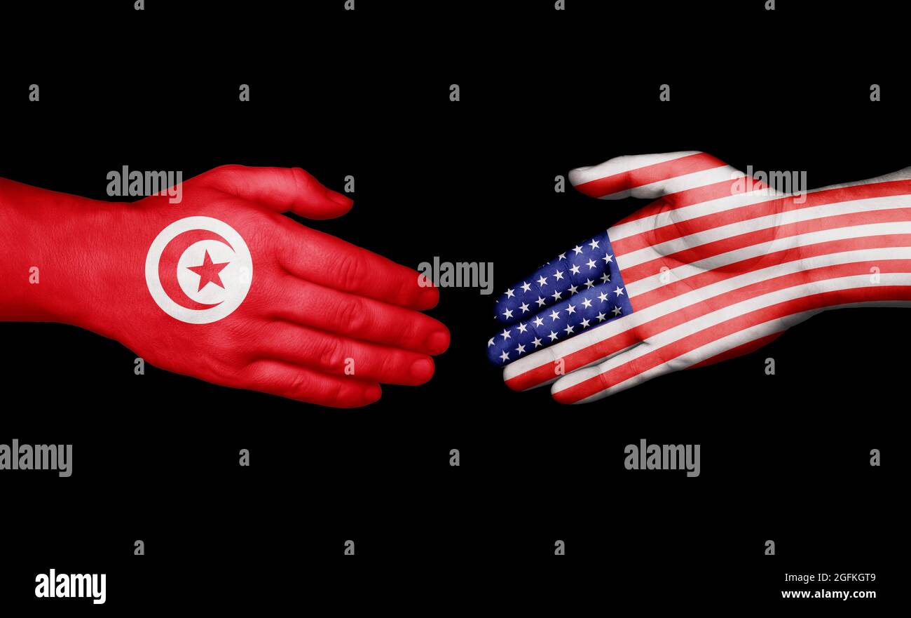 Country handshaking concept Stock Photo - Alamy