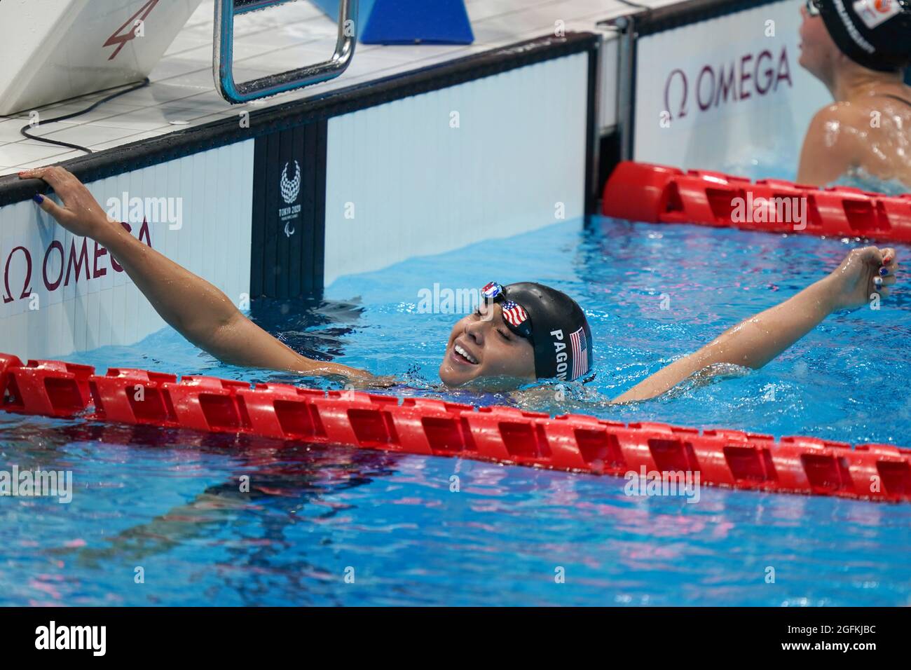 Tokyo, Japan. 26th Aug, 2021. Paralympics: Para swimming, final, women ...