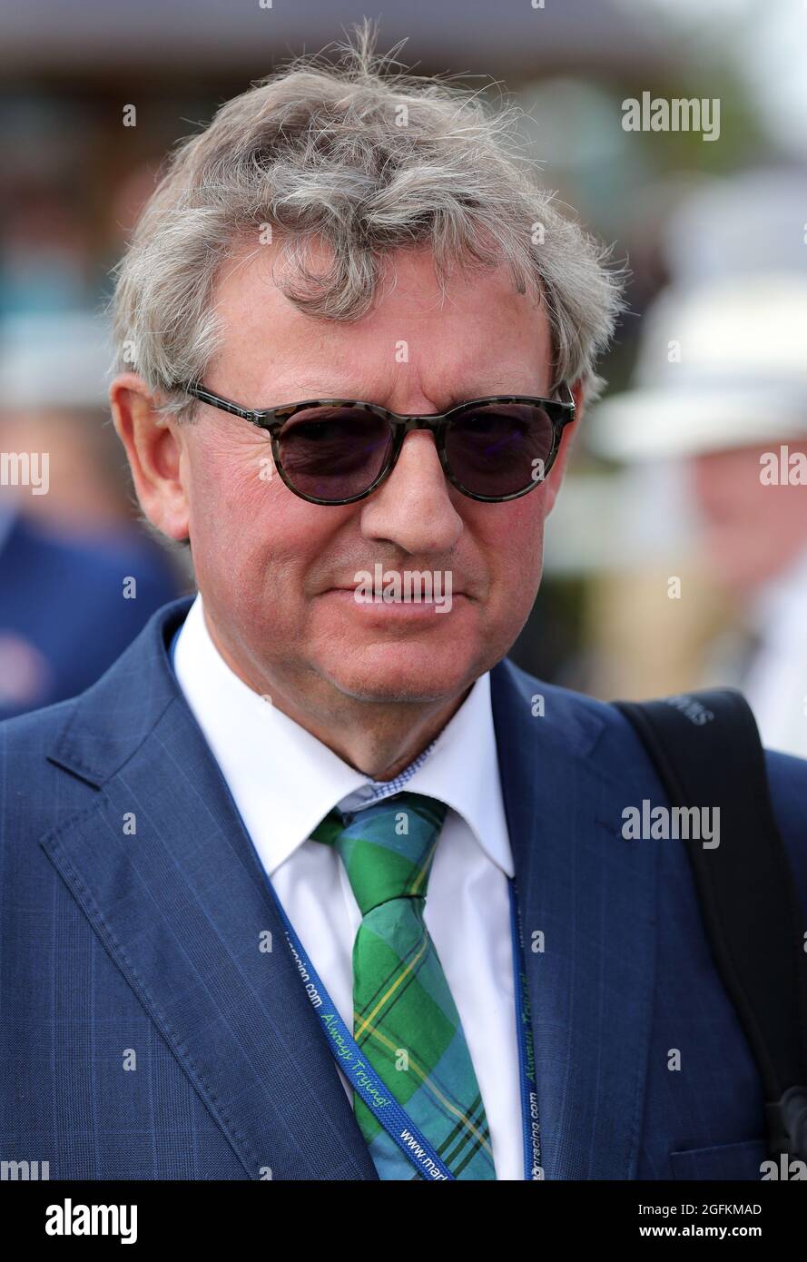 MARK JOHNSTON, RACE HORSE TRAINER, 2021 Stock Photo - Alamy