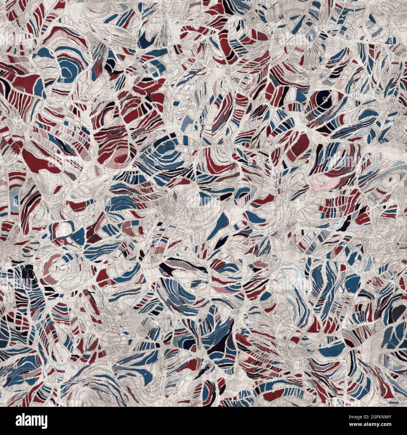 Seamless abstract organic shape pattern for print Stock Photo - Alamy