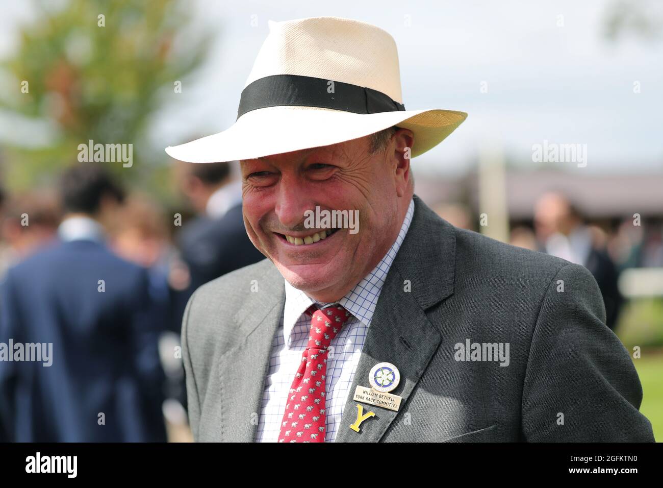 WILLIAM BETHELL, YORK RACE COMMITTEE MEMBER, 2021 Stock Photo - Alamy