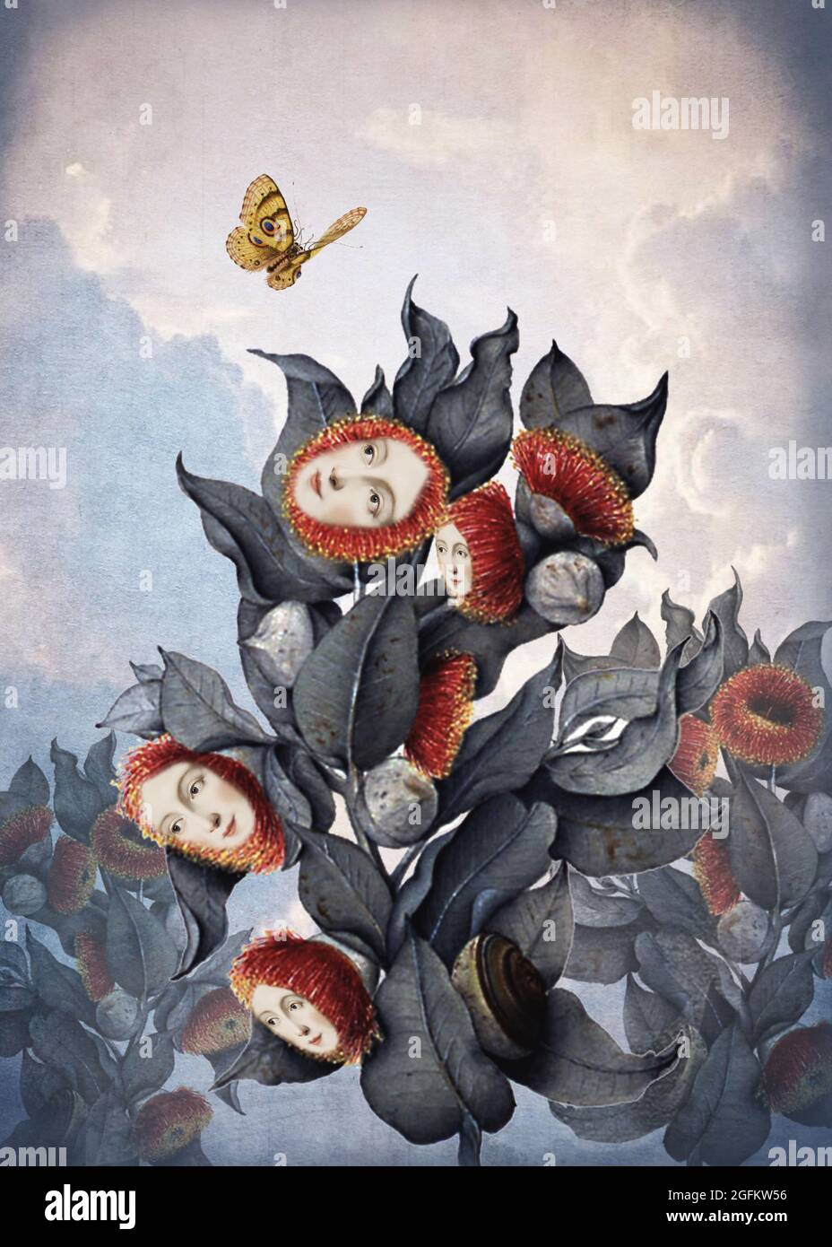 Mutation flowers hi-res stock photography and images - Alamy