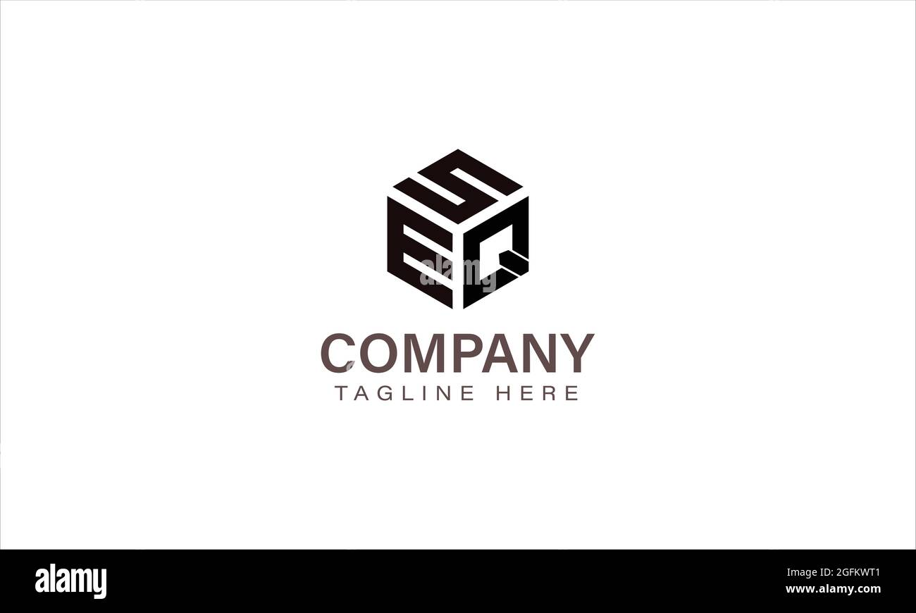 Seq hexagon logo hi-res stock photography and images - Alamy