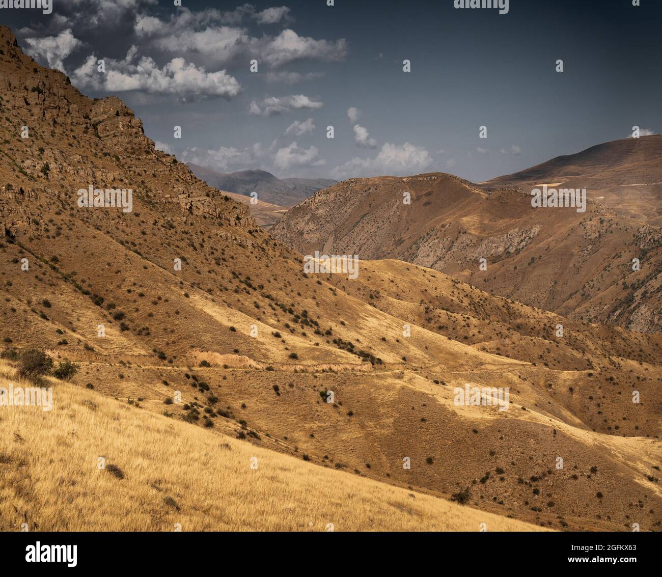 Arid hills of the Armenian Countryside Stock Photo - Alamy