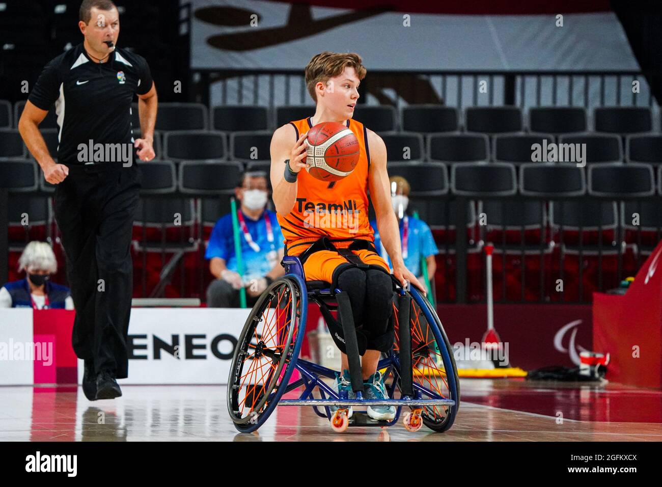 TOKYO, JAPAN - AUGUST 26: Bo Kramer of the Netherlands competing on ...