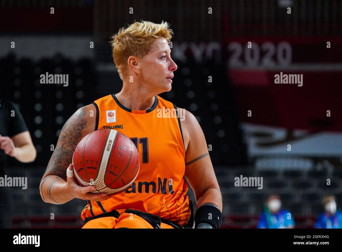 TOKYO, JAPAN - AUGUST 26: Cher Korver of the Netherlands competing on ...