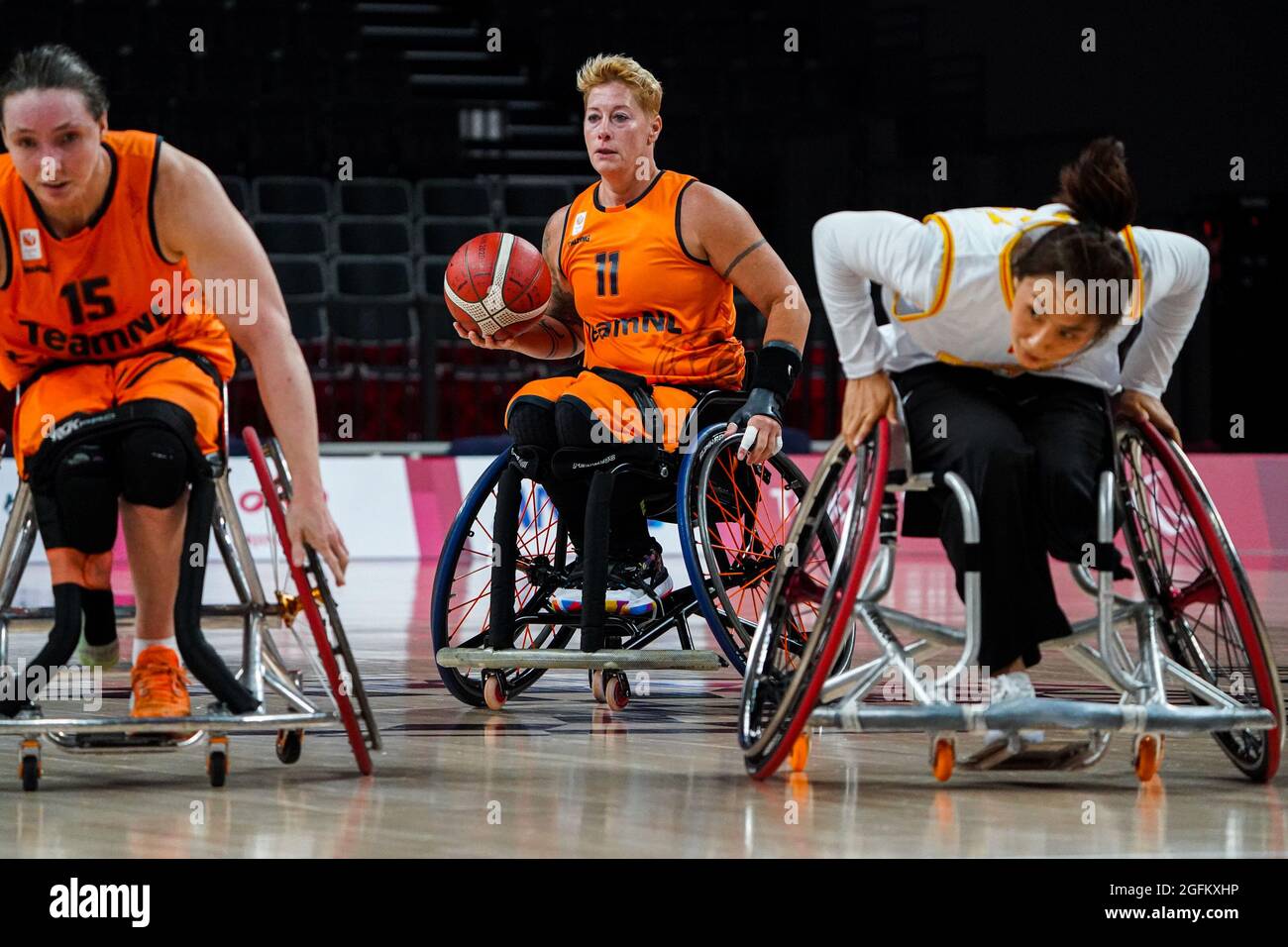 TOKYO, JAPAN - AUGUST 26: Cher Korver of the Netherlands competing on ...