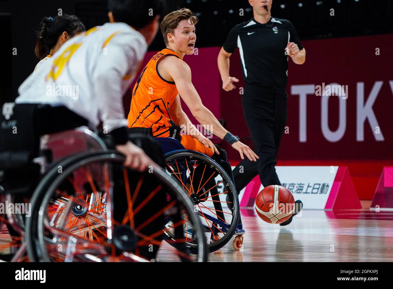 TOKYO, JAPAN - AUGUST 26: Bo Kramer of the Netherlands competing on ...