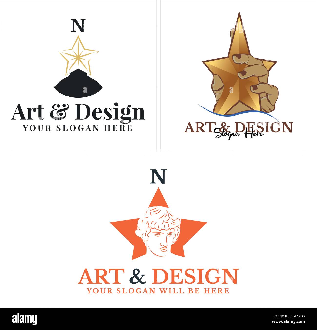 Arts design vector logo Stock Vector Image & Art - Alamy
