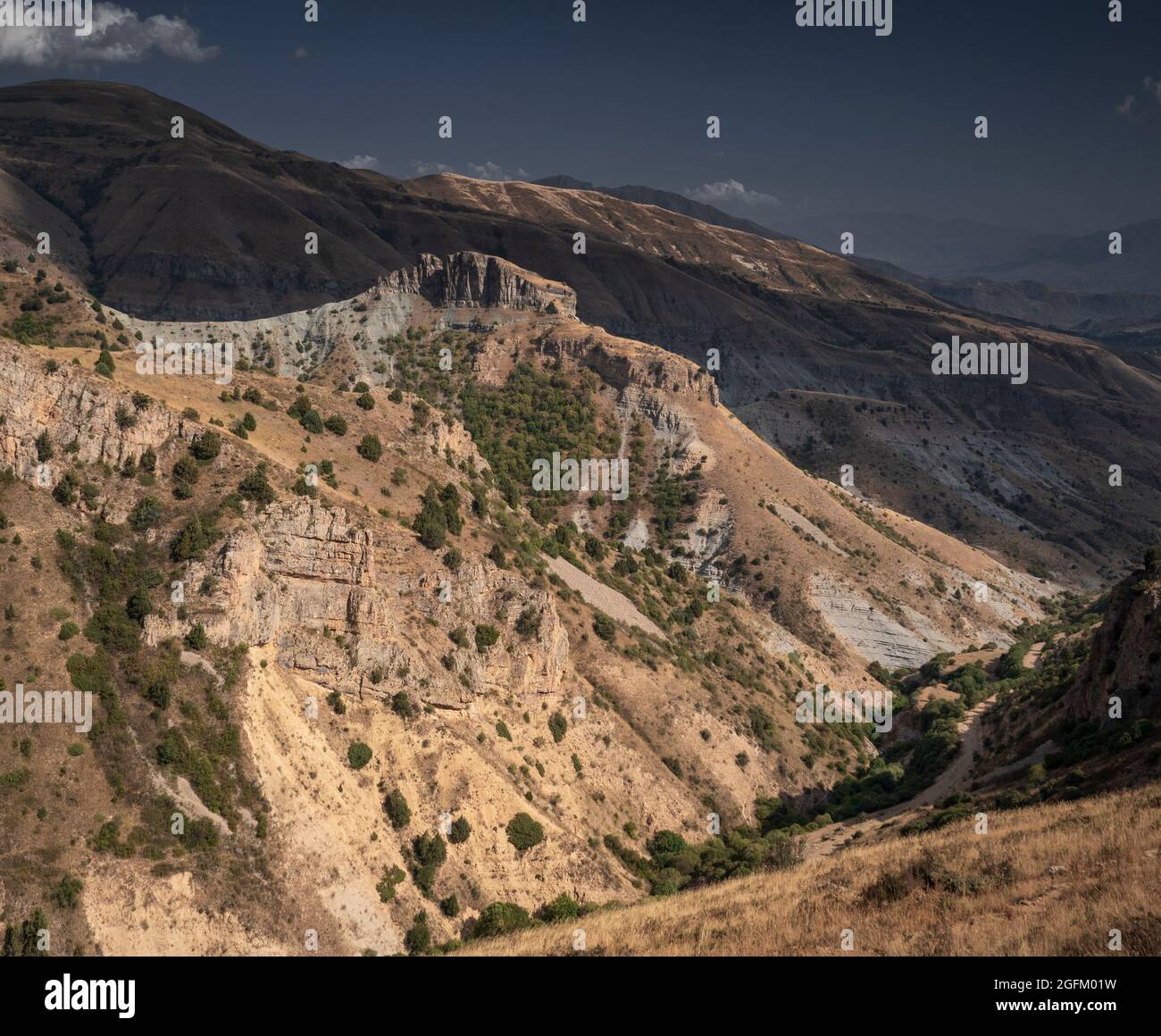 Rolling Hills of the Armenian Countryside Stock Photo - Alamy