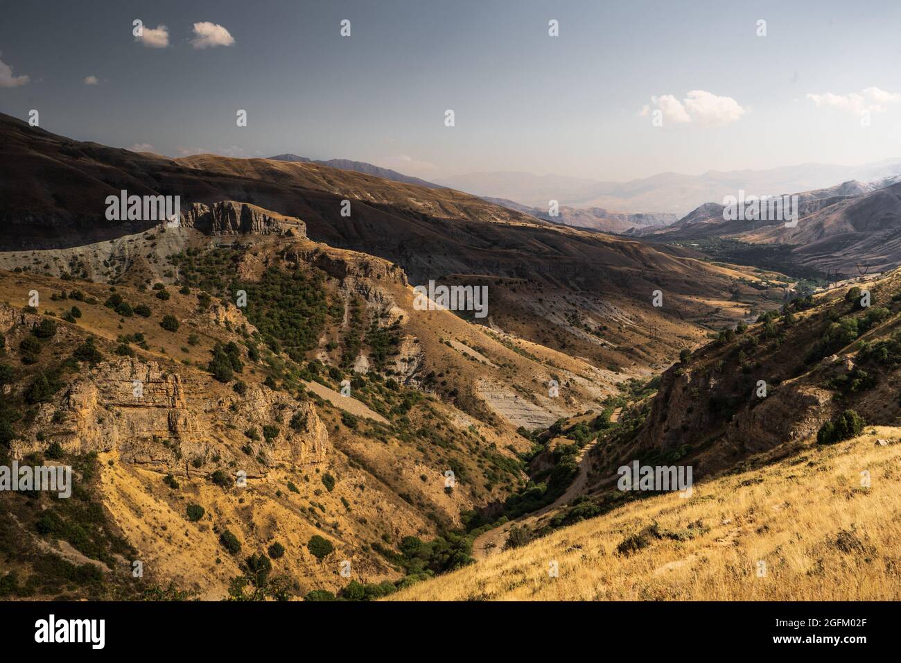 Rolling Hills of the Armenian Countryside Stock Photo - Alamy