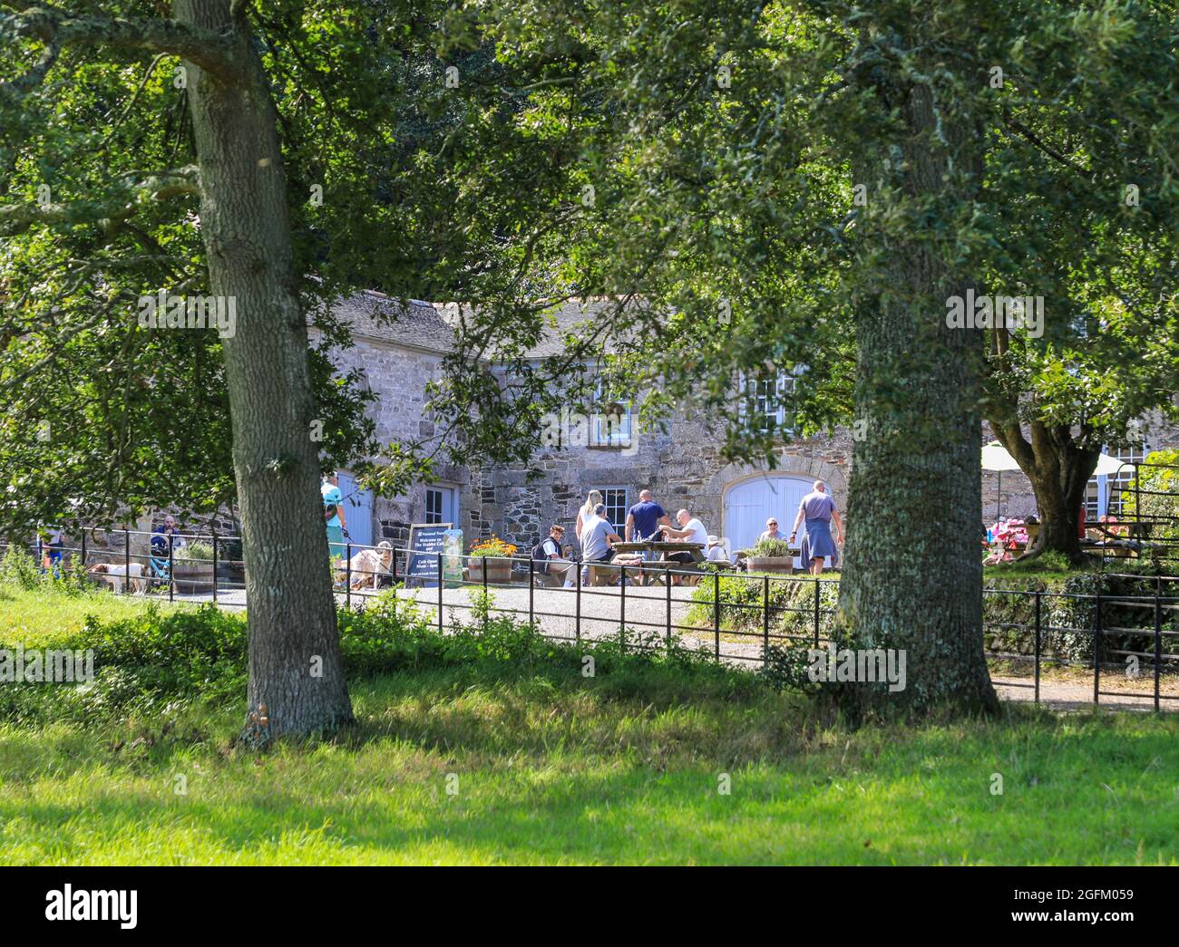 The Stables café, Penrose Estate, Helston, Cornwall, England, UK Stock ...