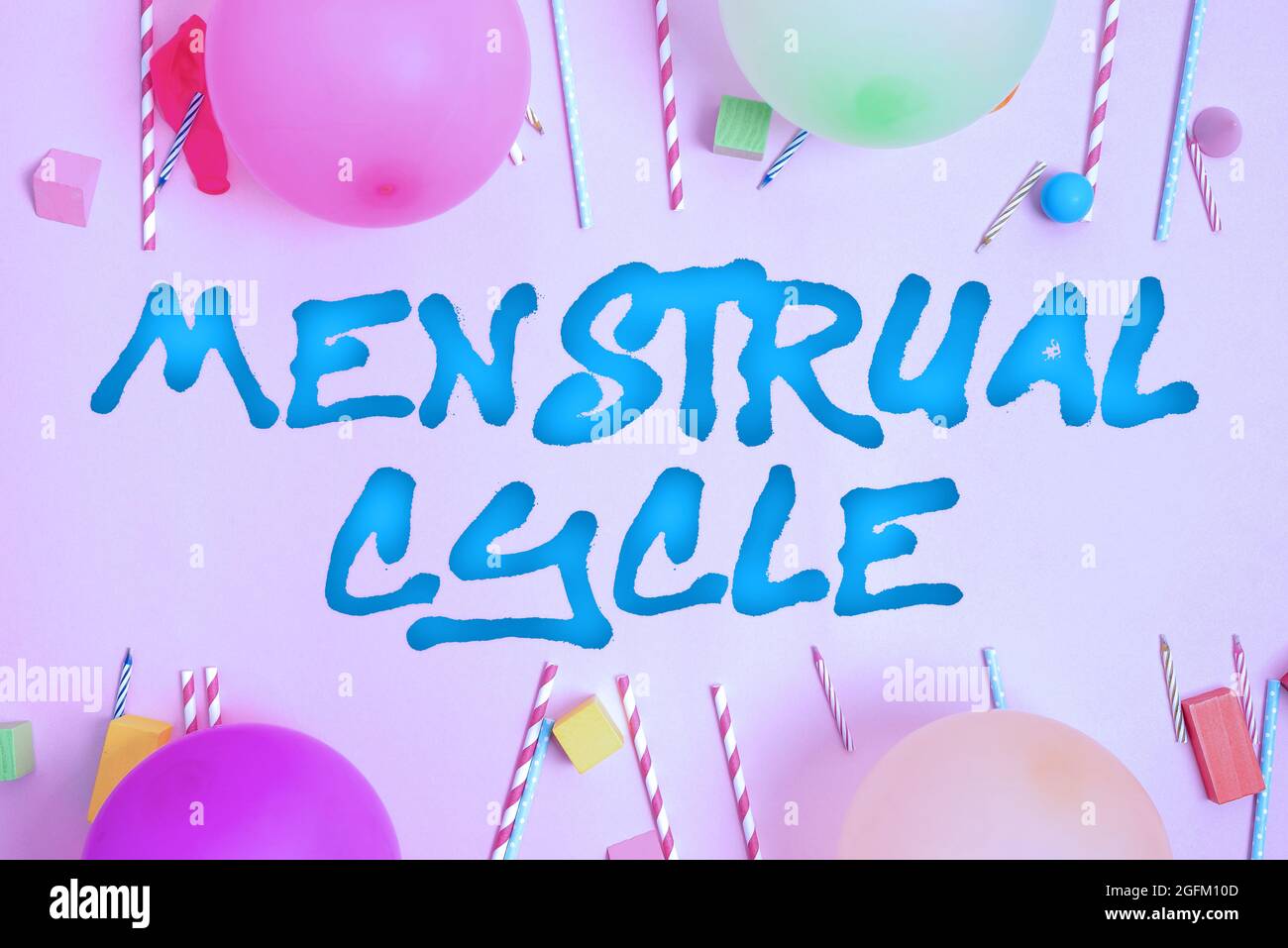 Writing displaying text Menstrual Cycle. Internet Concept monthly cycle ...