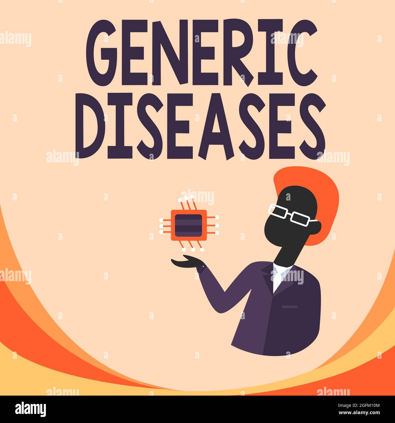 Handwriting text Genetic Diseases. Business idea disease caused by an ...